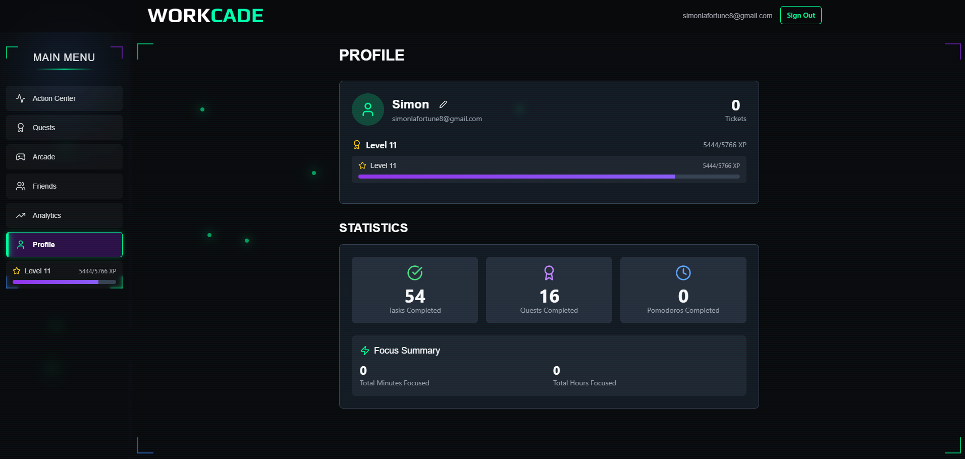 Workcade: Turn your to-do list into a gamified productivity app